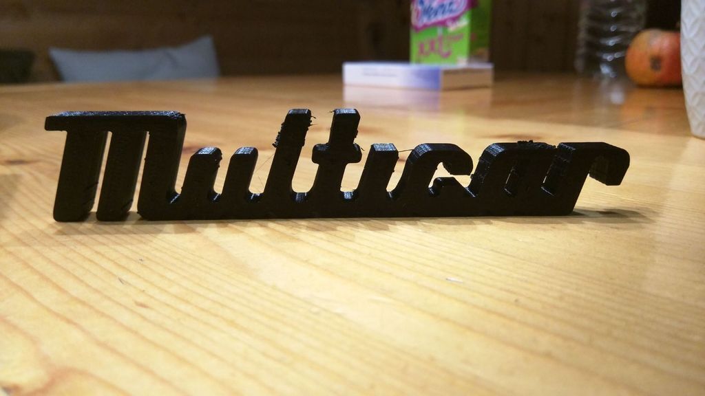 Free STL file Multicar Logo 🚩 ・Template to download and 3D print・Cults